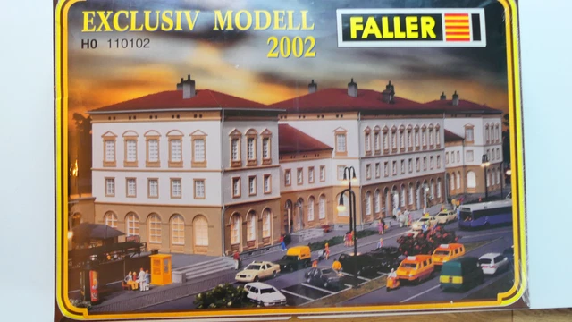 1322 FALLER H0 Bausatz 1:87 EXCLUSIV MODELL 2002 Bahnhof Friedchstadt ...