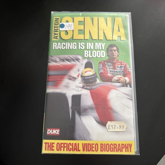 AYRTON SENNA - Racing Is In My Blood (VHS) £1.75 - PicClick UK
