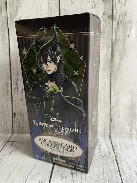 TWISTED WONDERLAND ARCANA Card Collection 1 BOX (3pieces x 15pack ...