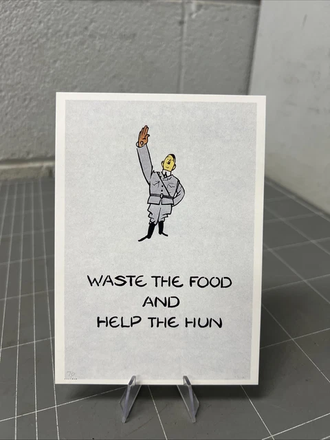 VINTAGE WW2 REPRODUCTION Postcard Adolf Hitler Nazi Germany War $4.99 ...