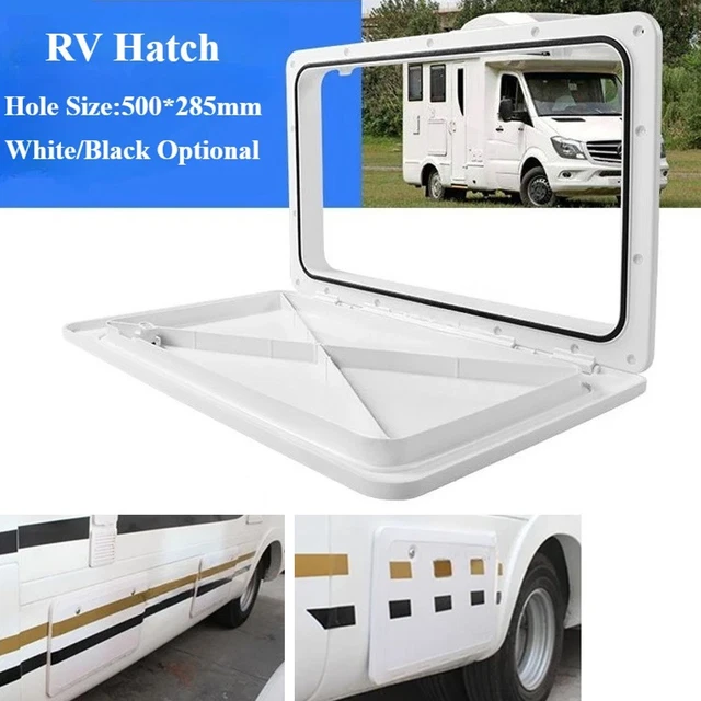 CARAVAN MOTORHOME HEAVY Duty Battery Access Locker Door Access Hatch ...