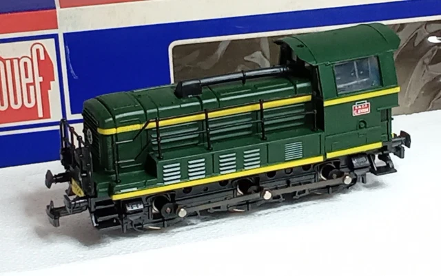 JOUEF HO #8503 LOCOTRACTEUR DIESEL SNCF C61004 FONCTIONNE+ECLAIRAGE EN ...