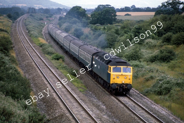 BRITISH RAILWAY SLIDE - BR Class 47 No. 47140 at Cogload Junction [L785 ...