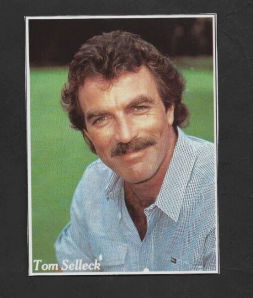 LARGE 1986 DUTCH Magnum TOM SELLECK Movie Star Card £5.52 - PicClick UK