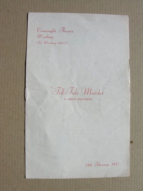 1957 TELL-TALE MURDER Philip Weathers, Daniel Massey, Ian Holm, Roland ...