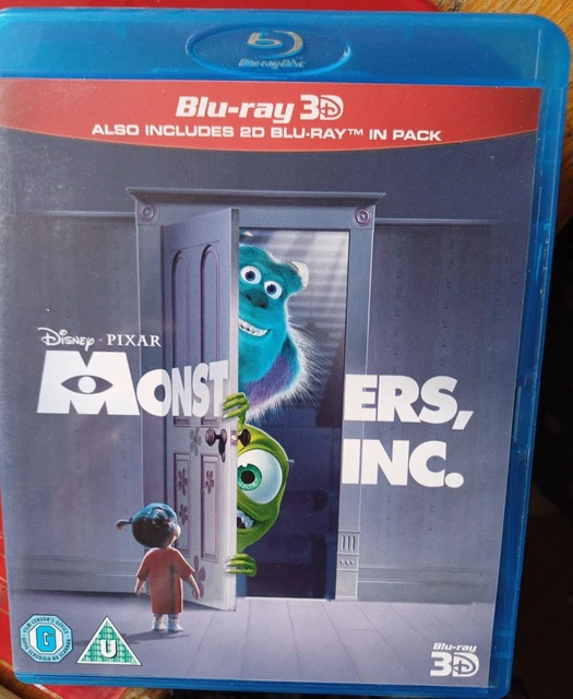 WALT DISNEY MONSTERS, Inc. 3D Blu-Ray + DVD 3 discs £3.99 - PicClick UK