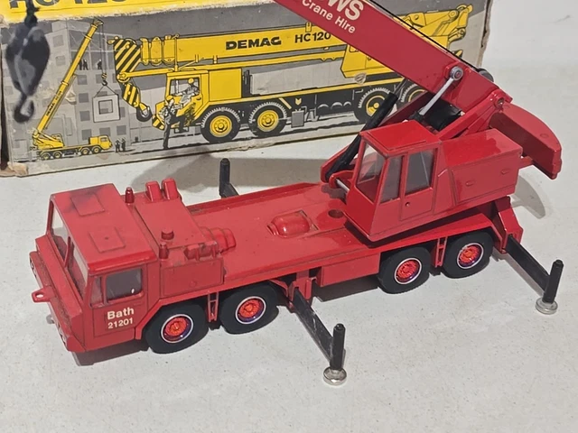 NZG SPARROWS HIRE Mobile Telescopic Hydraulic Crane - 1:50 - Plant ...