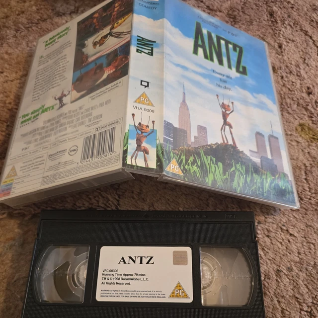 ANTZ - VHS Video- Big Box Ex Rental £2.24 - PicClick UK