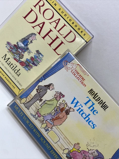 2 X ROALD DAHL - MATILDA / THE WITCHES - Cassette Audiobooks - TESTED ...