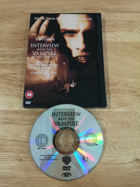 INTERVIEW WITH THE Vampire (DVD, 1994) £2.77 - PicClick UK
