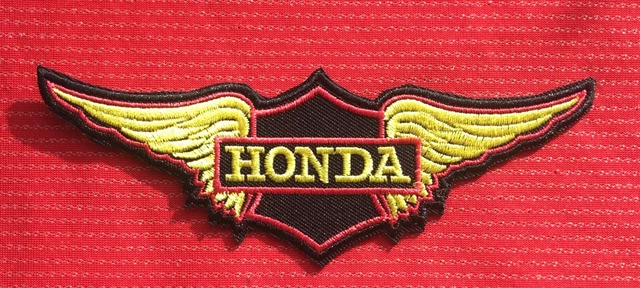 HONDA GOLDWING TOURING bike biker motorcycle Gold Wing sew iron on ...