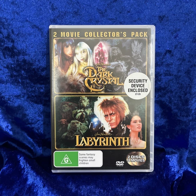 LABYRINTH & DARK Crystal DVD Fantasy Adventure Jim Henson 2 Pack $14.50 ...