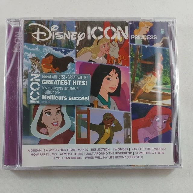 DISNEY ICON PRINCESS CD Walt Disney 2017 New b38 $17.98 - PicClick CA