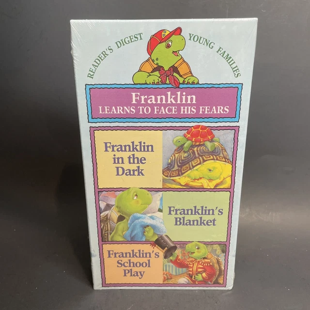FRANKLIN THE TURTLE VHS Tape Franklin Learns to Face His Fears Cartoon ...