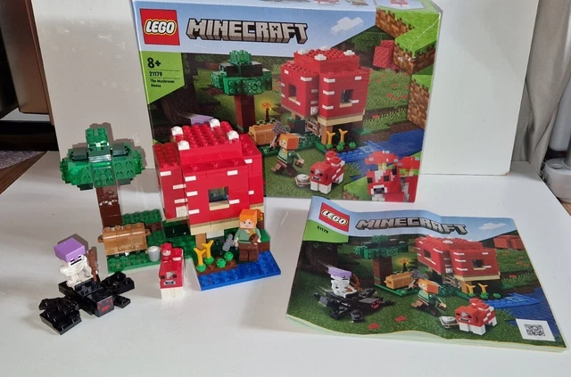 LEGO MINECRAFT SET 21179 The Mushroom House Complete with Box ...