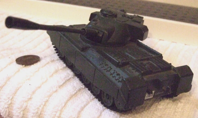 CORGI MILITARY MODEL(CHIEFTAIN TANK MODEL) USED/LONG BARREL/No 903/VERY ...