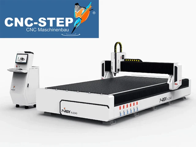 CNC-STEP CNC FRÄSMASCHINE T-Rex N-2040 f. Schilder Displays Forex Alu ...