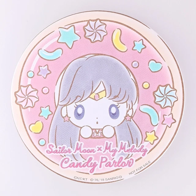 SAILOR MARS SAILOR Moon × My Melody Candy Parlor Coaster From Japan F/S ...
