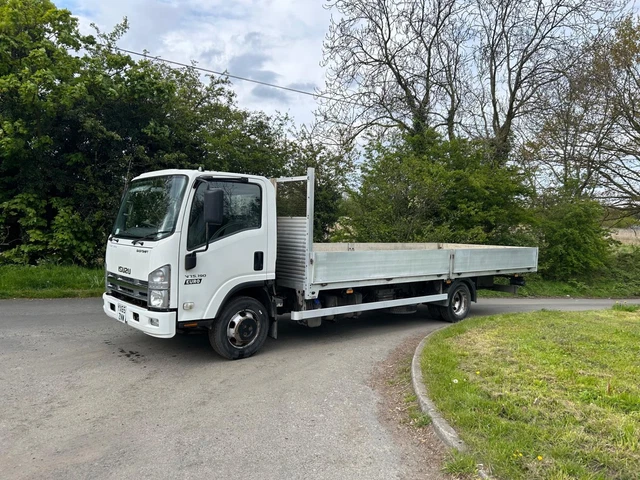 2015 ISUZU TRUCKS FORWARD N75190 AUTO Euro 6 dropside pickup scaffolding truck n £3,995.00 ...