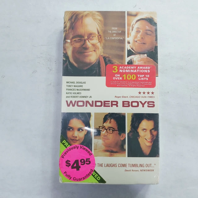WONDER BOYS (VHS) Michael Douglas, Tobey MaGuire, Katie Holmes £8.24 ...