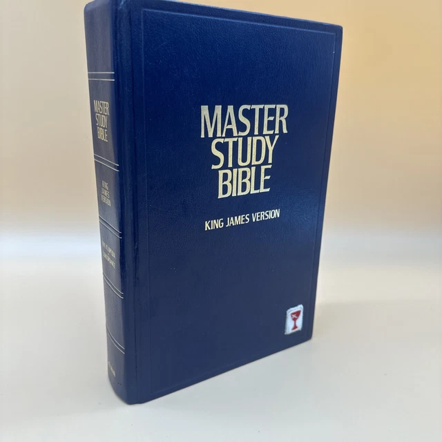 MASTER STUDY BIBLE KJV 1983 Encyclopedia Concordance Holman w/ Tabs $29 ...