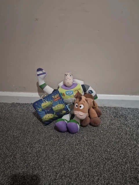 BUZZ LIGHTYEAR TOY Story Bullseye soft toy Disney 16 Inch Pixar £9.99 ...