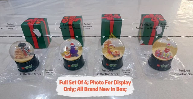 MCDONALDS 2025 AU Christmas X Grinch Meal Collectable Snow Globes Full ...
