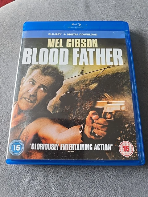 BLOOD FATHER BLU RAY Starring Mel Gibson Vgc Free Post £4.83 - PicClick UK