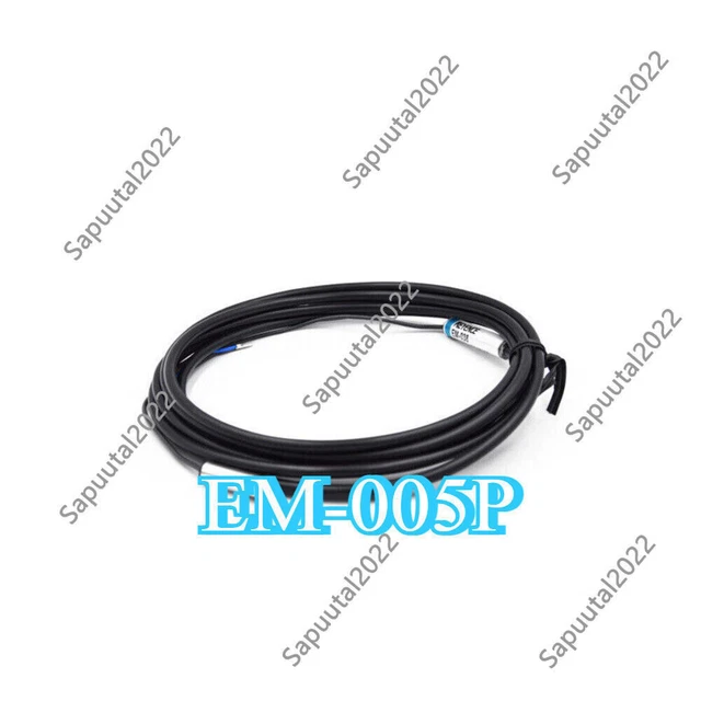 EM-005P MAIN UNIT Shielded M5 PNP Proximity Sensors In-Cable Amplifiers ...