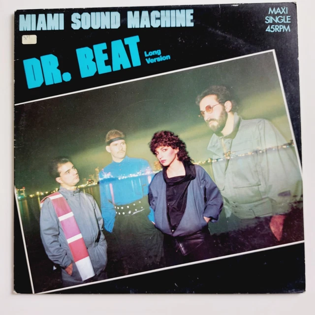MIAMI SOUND MACHINE/ Gloria Estefan - Dr. Beat 12'' Disco GREEN VINYL ...
