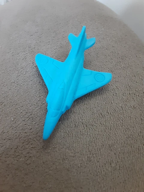 VINTAGE MATCHBOX LESNEY Rubber Phantom F-4E Fighter Jet Blue Airplane ...