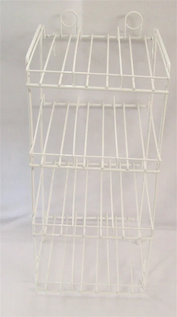 STORE FIXTURE SUPPLIES Wire Counter Top/Pegboard Display Rack 12 ...