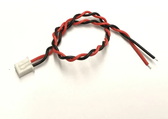 JST-XH 2.5MM 2-PIN female connector housing socket wire cable 24AWG ...