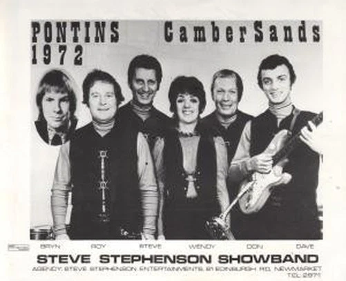 STEVE STEPHENSON SHOWBAND Pontins Cambersands 1972 photograph UK 1972 ...