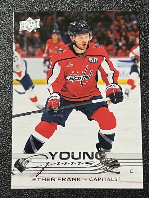 2025-26 UD SERIES 1 Young Guns Ethen Frank 240 Rookie Rc Washington ...