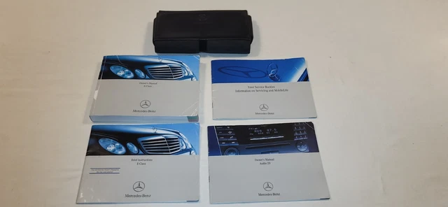MERCEDES E CLASS Owners Manual Handbook & Folder 2006-2009 Print 2007 ...