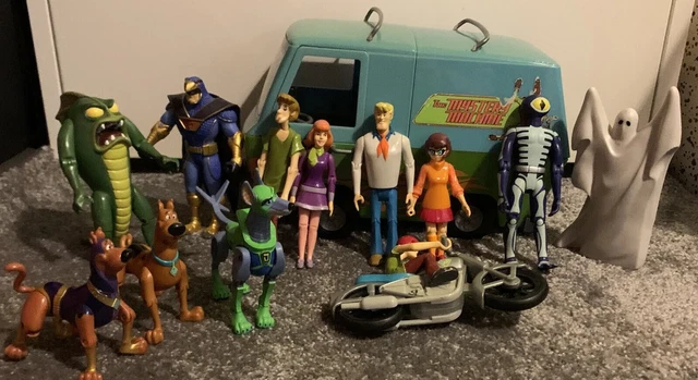 SCOOBY DOO MYSTERY Machine Scooby Do, Scoob! & Villains x 12 Shaggy su ...