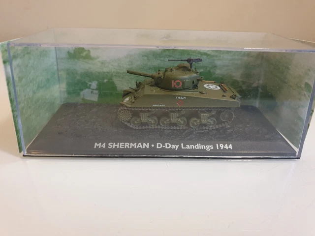 ATLAS EDITIONS ULTIMATE Tank Collection M4 Sherman D-Day Landings 1944 ...