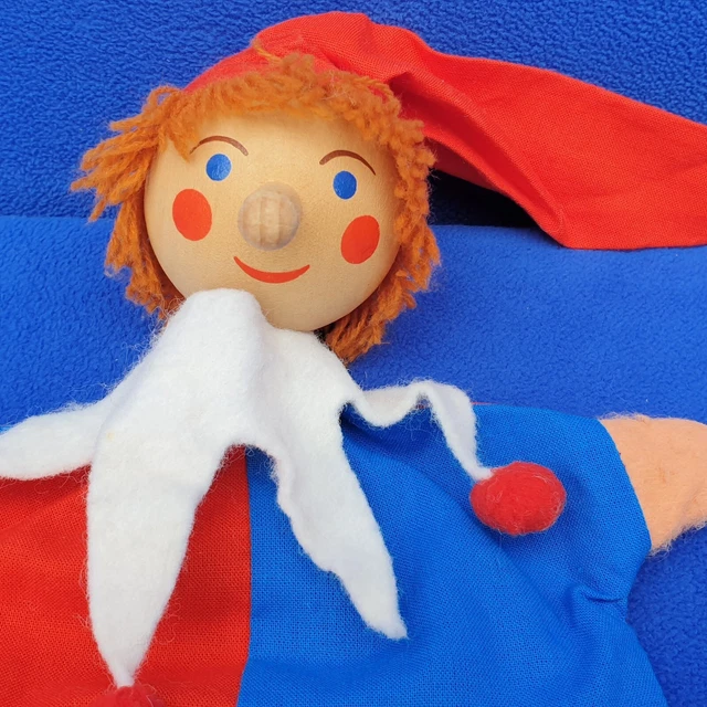 KÄTHE KRUSE HOLZKOPF Handpuppe Kasper Theater Kasperle Puppe EUR 19,98 ...