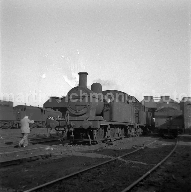DERBY FOWLER 3F 0-6-0T 47354 26.8.61 Railway Negative RN086 £4.99 ...