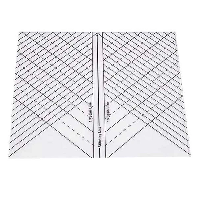 1-PACK QUILTING Straight Ruler Sew Straight Ruler X3V39353 £10.79 ...