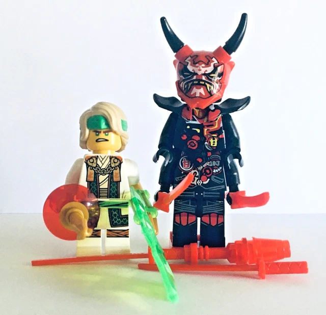 LEGO LLOYD NINJA Training Limited Edition Ninjago + Mr.E Oni Mask Red ...