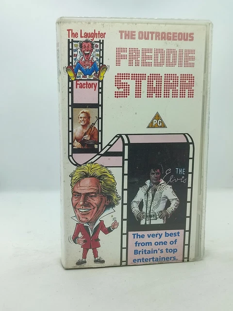 THE OUTRAGEOUS FREDDIE Starr On VHS Video Cassette Tape £9.99 - PicClick UK