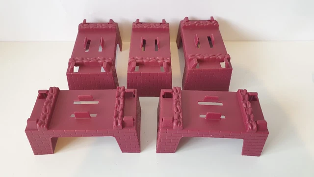 THOMAS THE TANK Engine Trackmaster Super Station bridge/slope supports ...