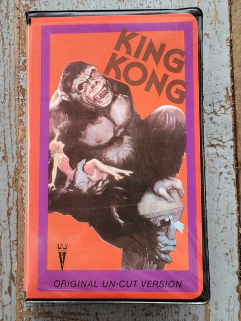 KING KONG VHS - Original Uncut Version - 1933 (2008) Rare clam shell ...