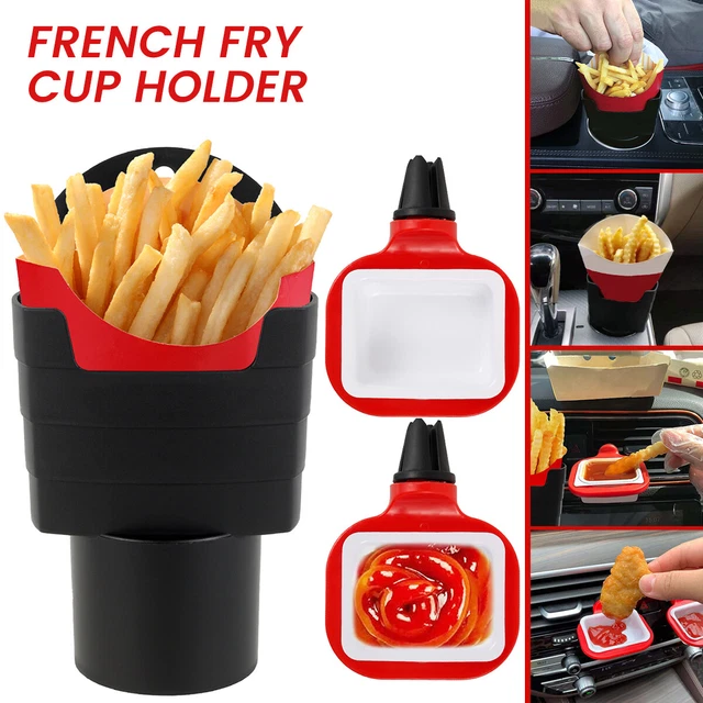 Car Bin AuMoHall French Fry Holder For Car Multi-Purpose Fast Food ...