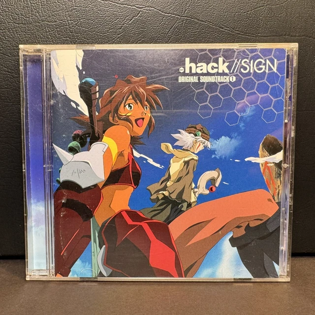 .HACK SIGN OST 1 Original Soundtrack Music CD Anime JP Japan Import US ...