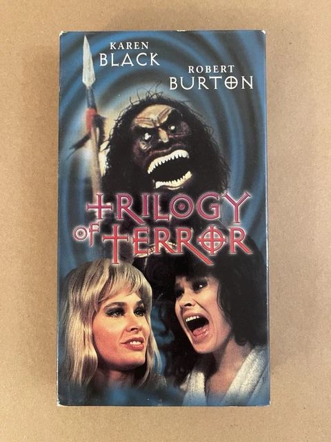 TRILOGY OF TERROR - VHS - Horror Gore Cult - Anchor Bay - Karen Black ...