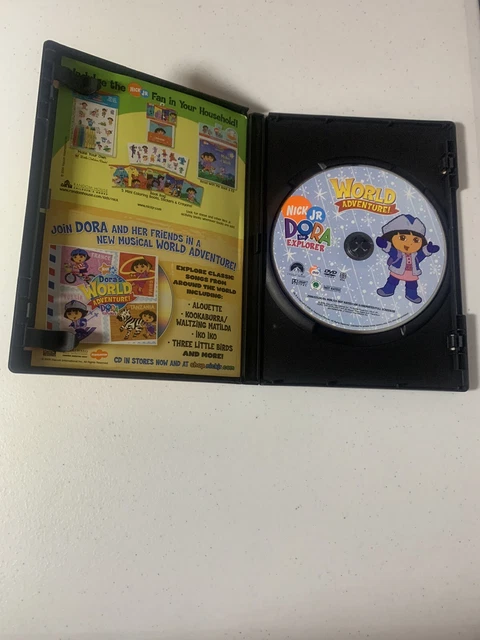NICK JR. DORA The Explorer World Adventure DVD 2006 Bonus Adventures ...