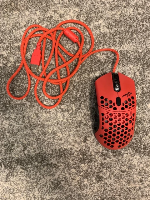 FINALMOUSE AIR58 GAMING Mouse WITH Hyperglides - Cherry Blossom Red EUR ...